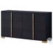 Marceline Black Panel Bedroom Set from Coaster Furniture | Coleman ...