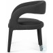 Hawkins Fiqa Boucle Charcoal Dining Chair from Four Hands | Coleman ...