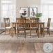 Santa Rosa II Antique Honey Rectangular Leg Extendable Dining Room Set ...