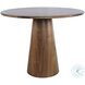 Nash Walnut 45" Round Counter Height Dining Table From Jofran | Coleman ...
