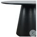 Nash Black 50" Round Dining Table From Jofran | Coleman Furniture