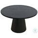 Nash Black 50" Round Dining Table From Jofran | Coleman Furniture