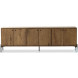 Eaton Amber Oak Resin Media Console from Four Hands | Coleman Furniture