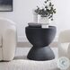 Bongo Stained Black Rattan Side Table From Uttermost | Coleman Furniture