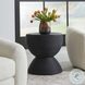 Bongo Stained Black Rattan Side Table From Uttermost | Coleman Furniture