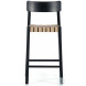 Heisler Almond Leathr Blend Counter Height Stool from Four Hands ...