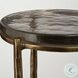 Eternity Antique Brass Accent Table From Uttermost | Coleman Furniture