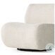Siedell Sheldon Ivory Swivel Chair from Four Hands | Coleman Furniture