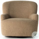 Kadon Sheepskin Camel Swivel Chair from Four Hands | Coleman Furniture