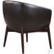 Anders Black Chenille Accent Chair from Uttermost | Coleman Furniture