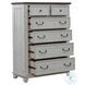 River Place Riverstone White And Tobacco Panel Bedroom Set from Liberty ...