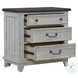 River Place Riverstone White And Tobacco Panel Bedroom Set from Liberty ...