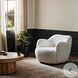 Julius Sheldon Ivory Swivel Chair From Four Hands | Coleman Furniture