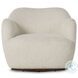 Julius Sheldon Ivory Swivel Chair From Four Hands | Coleman Furniture