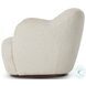 Julius Sheldon Ivory Swivel Chair From Four Hands | Coleman Furniture