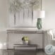 Clea Natural Light Gray Console Table from Uttermost | Coleman Furniture