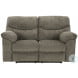 Alphons Putty Reclining Loveseat From Ashley Furniture | Coleman Furniture