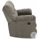 Alphons Putty Reclining Loveseat From Ashley Furniture | Coleman Furniture