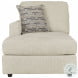 Edenfield Linen 3 Piece Sectional with LAF Chaise From Ashley Furniture ...