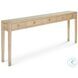 Jewelers Ivory Console Table from Sarreid | Coleman Furniture