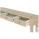 Jewelers Ivory Console Table from Sarreid | Coleman Furniture