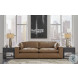 Emilia Caramel Modular Loveseat From Ashley Furniture | Coleman Furniture