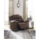 Stoneland Chocolate Power Recliner from Ashley | Coleman Furniture