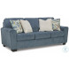 Cashton Blue Sofa From Ashley Furniture | Coleman Furniture