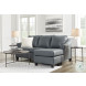 Genoa Steel Sofa Chaise From Ashley Furniture | Coleman Furniture