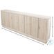 Long White Narrow Hall Sideboard from Sarreid | Coleman Furniture