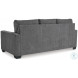 Rannis Pewter Queen Sofa Sleeper From Ashley Furniture | Coleman Furniture