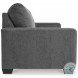Rannis Pewter Queen Sofa Sleeper From Ashley Furniture | Coleman Furniture