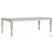 Orsina Silver Extendable Dining Table from Homelegance | Coleman Furniture