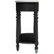 Danielle Washed Black And White Marble Console Table From Butler ...