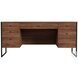 Drake Brown And Black Executive Desk From Butler | Coleman Furniture