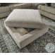 Bovarian Stone Ottoman With Storage from Ashley | Coleman Furniture