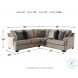 Bovarian Stone LAF Sectional Bundle From Ashley Furniture | Coleman ...