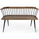 Tempe Brown Industrial Chic Spindle Back Bench From Butler | Coleman ...