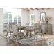 Southlake Brownish Gray Extendable Dining Room Set from Homelegance | Coleman Furniture