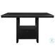 Raven Charcoal Gray Counter Height Dining Table From Homelegance ...