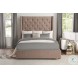 Fairborn Brown King Upholstered Platform Bed from Homelegance | Coleman ...