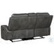 Raelynn Gray Reclining Loveseat From Coaster Furniture | Coleman Furniture