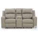 Lavenhorne Pebble Reclining Console Loveseat From Ashley Furniture ...