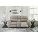 Lavenhorne Pebble Reclining Console Loveseat From Ashley Furniture ...