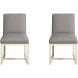 Modern Cooper Gray Side Chair Set of 2 from Universal | Coleman Furniture