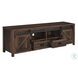 736273 Dark Pine TV Console From Coaster | Coleman Furniture