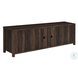 736273 Dark Pine TV Console From Coaster | Coleman Furniture