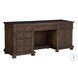 Wellington Java Executive Desk From Hekman Furniture | Coleman Furniture