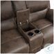 Proctor Brown Double Power Reclining Console Loveseat From Homelegance ...