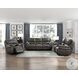 Proctor Gray Double Power Reclining Sofa From Homelegance | Coleman ...